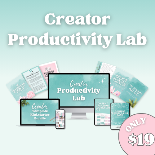 You’ve grabbed The 100x Rule Training! 🎉 | Creator Productivity