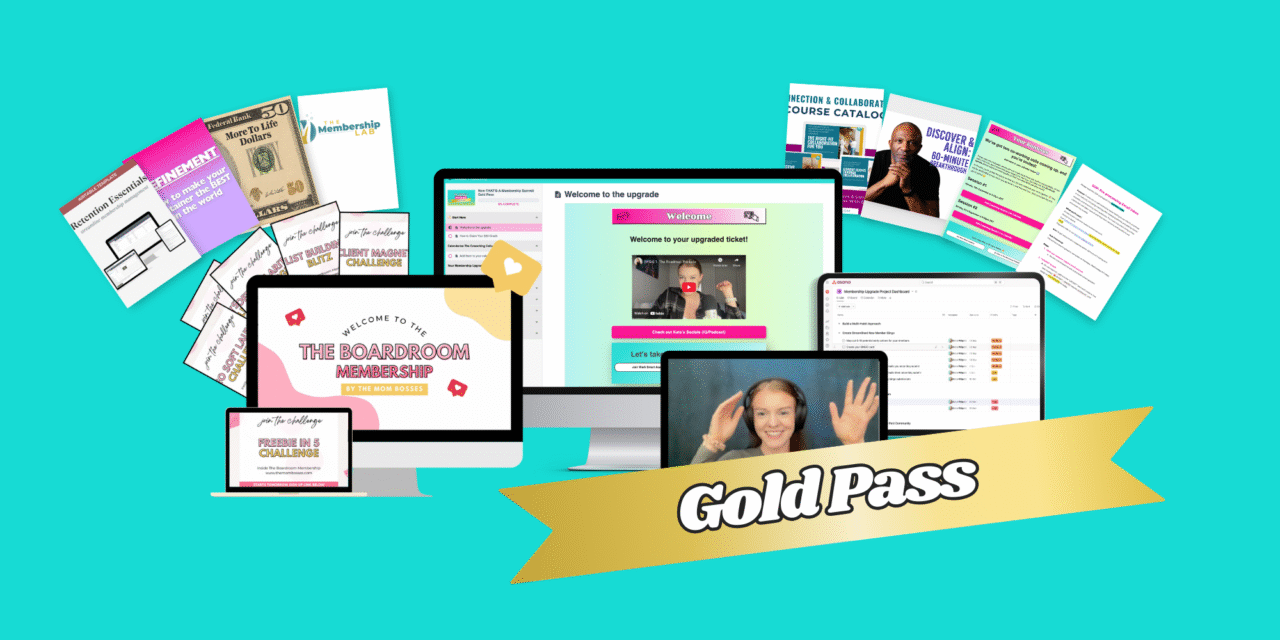Grab the Gold Pass | Creator Productivity